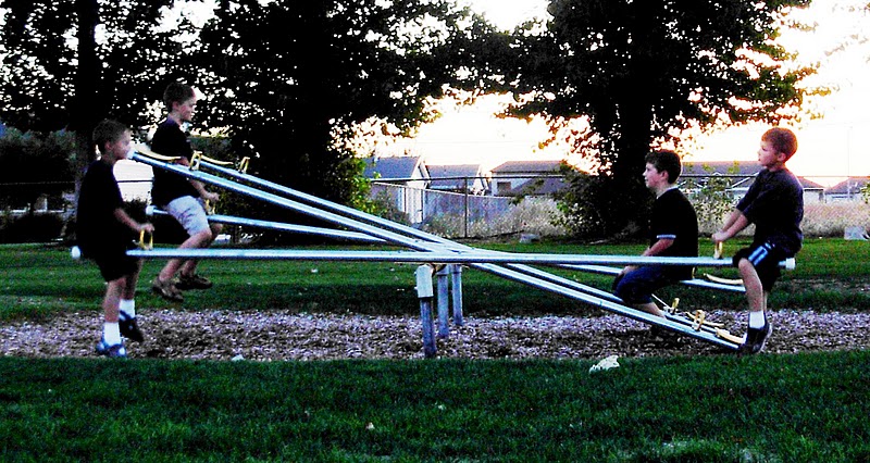 Time In A Blogttle: TEETER TOTTER