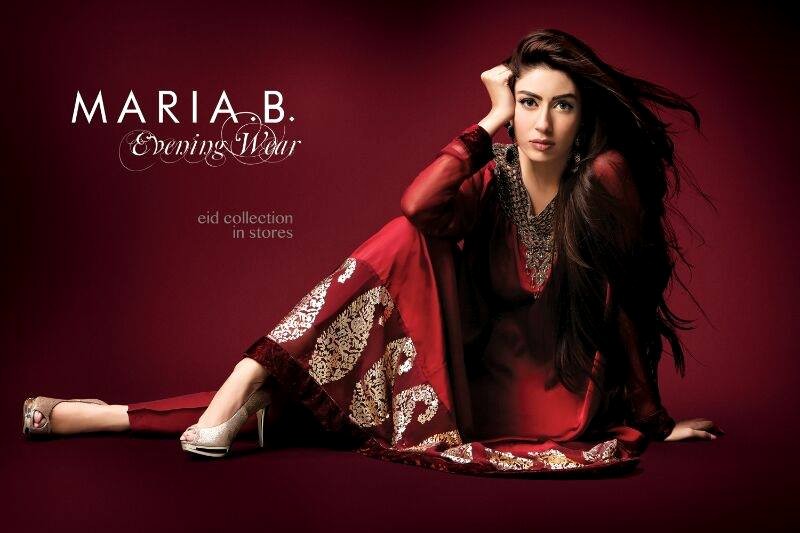 Maria B Eid Collection 2013-2014 | Maria B Evening Wear Dresses | Eid ...