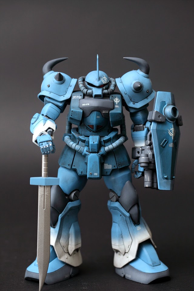 Custom Build: MG 1/100 Gouf Custom "Detailed"