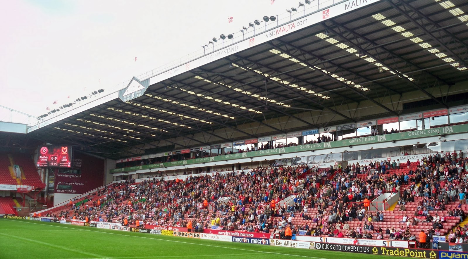 Football Grounds visited by Richard Bysouth: Sheffield United FC