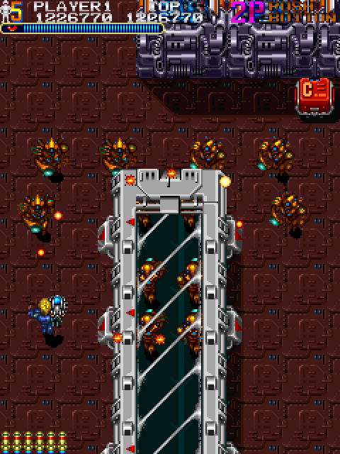 VGJUNK: OUT ZONE (ARCADE)