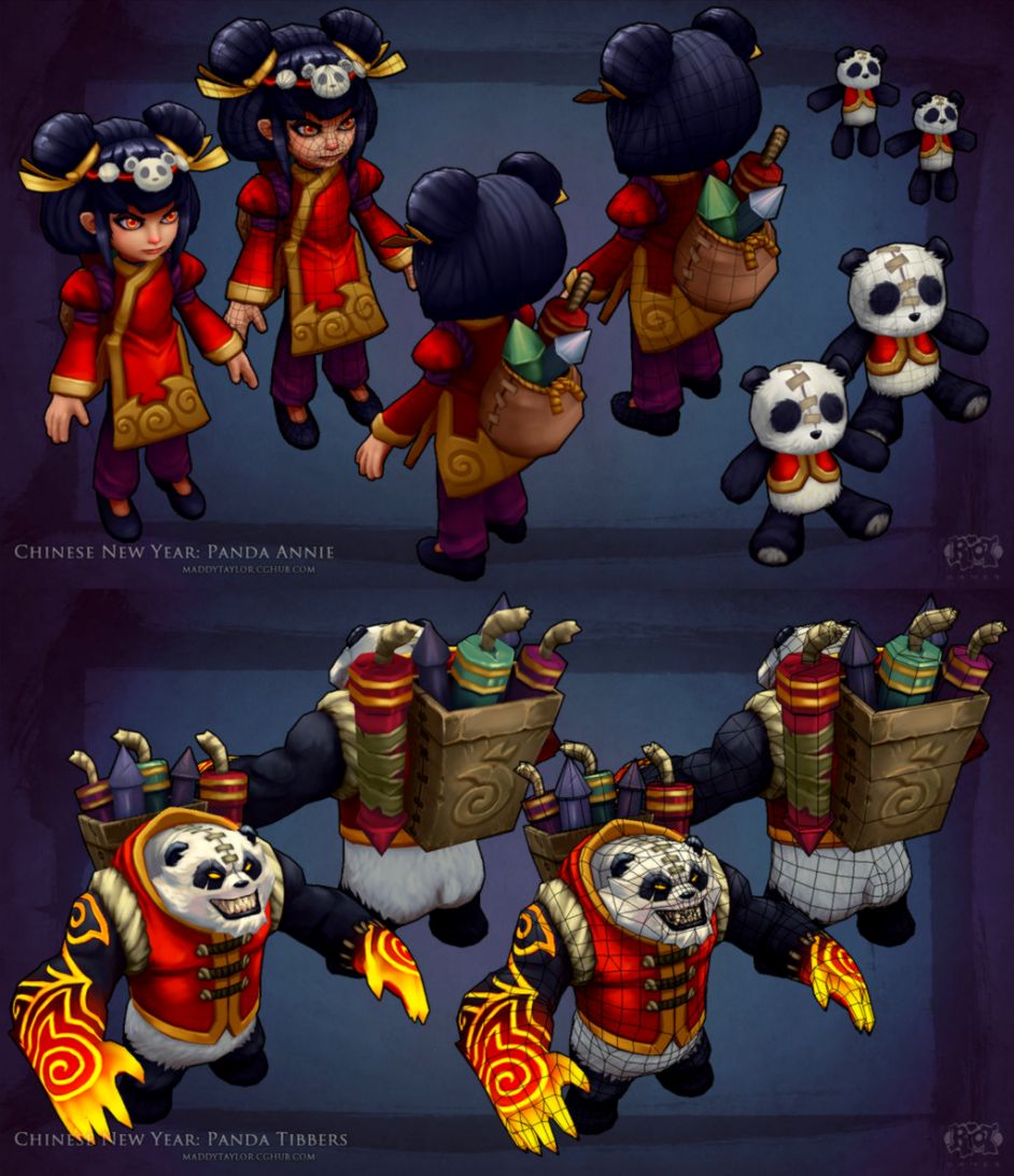 League Of Legends Panda Annie | Joss Wallpapers