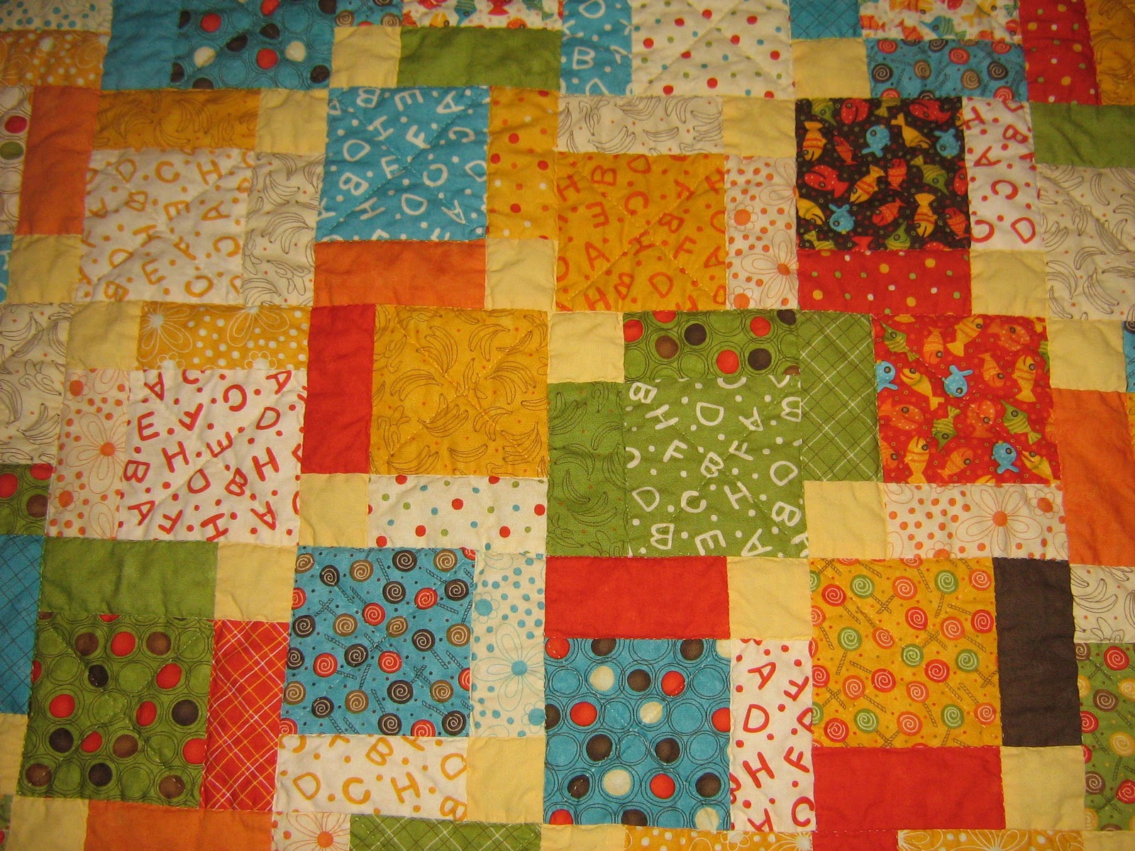 Quilter: Breagha's Lollipop Quilt