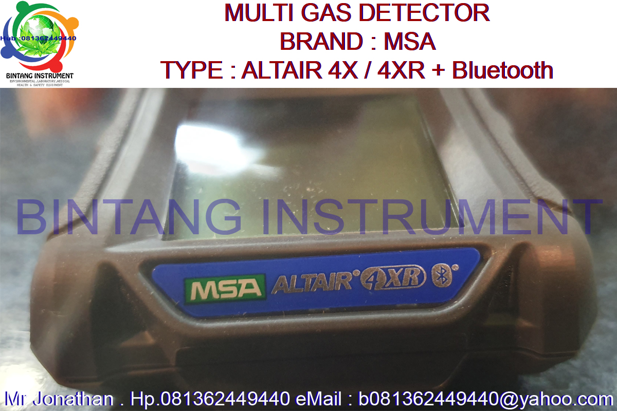 .: 081362449440 JUAL GAS DETEKTOR MSA ALTAIR 4XR, MULTI GAS DETECTOR ...