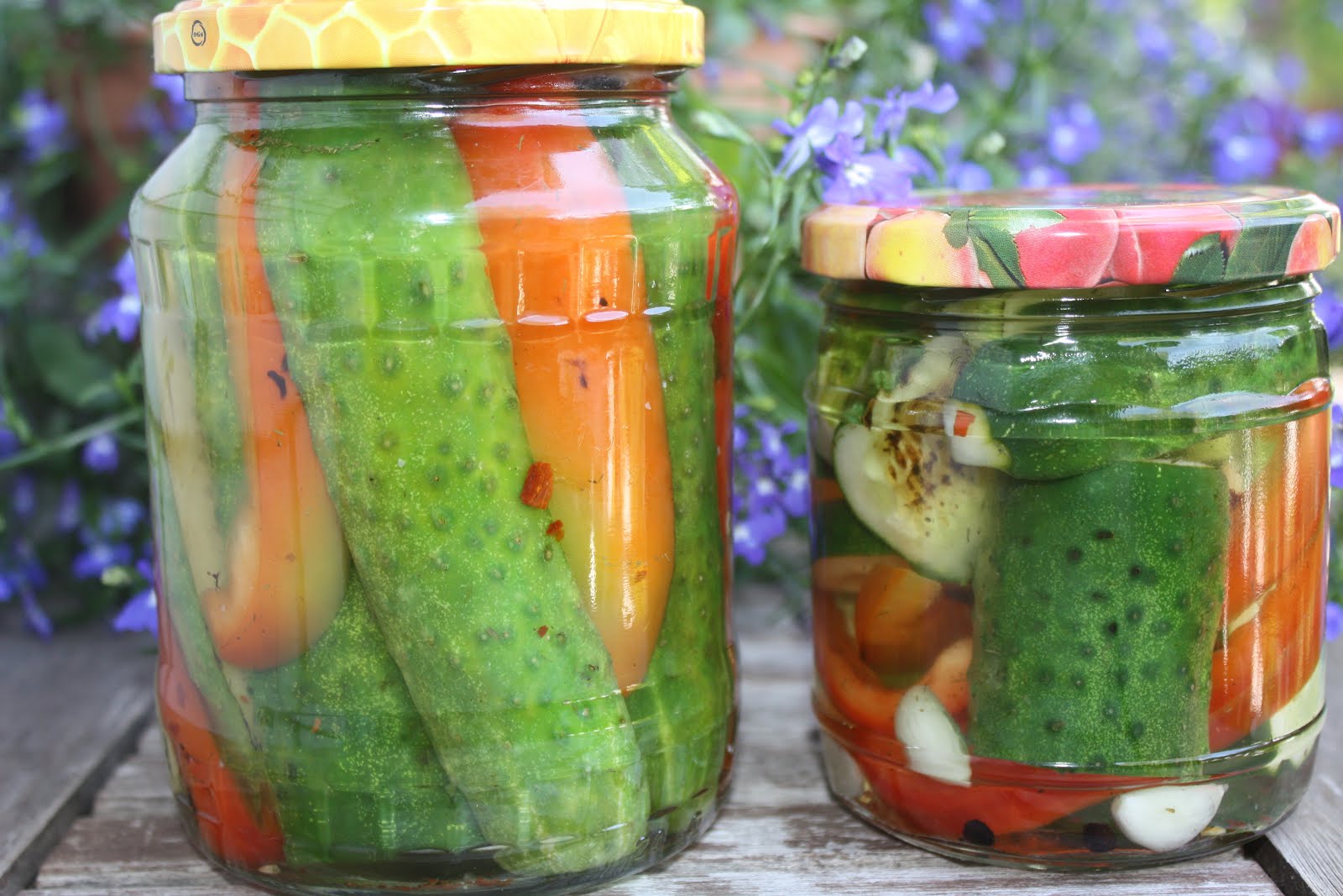 Roheline märkmik: Teistmoodi kurgi-ja paprikahoidis