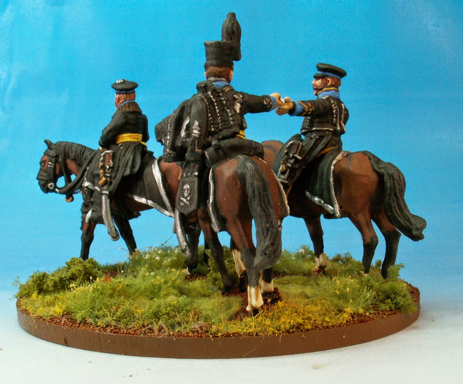 Over Open Sights: Perry Miniatures Duke of Brunswick and Staff.