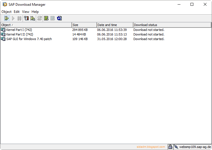 sidadm: SAP Download Manager 2.1.143