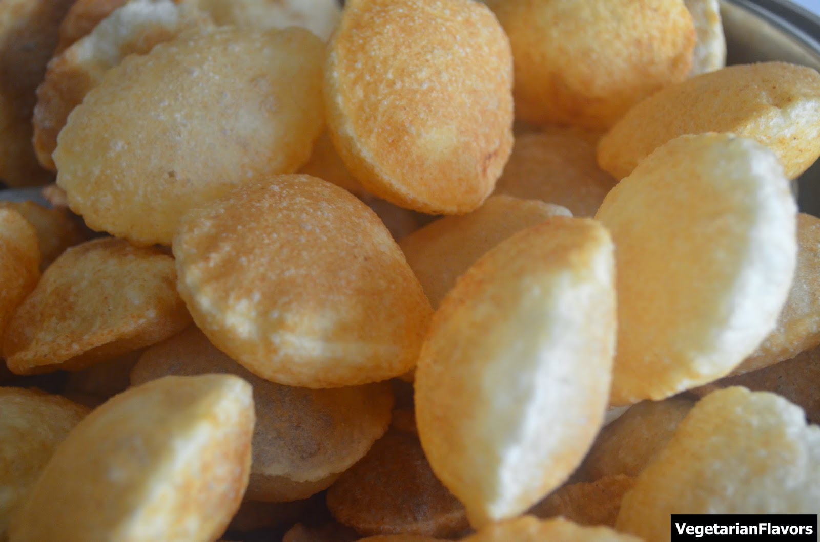 VegetarianFlavors: Pani Puri/Golgappa Puri