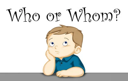 Basic English Grammar: Who or Whom? - ContohText