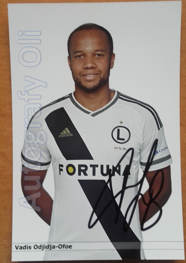 Autografy Oli : Vadis Odjidja-Ofoe