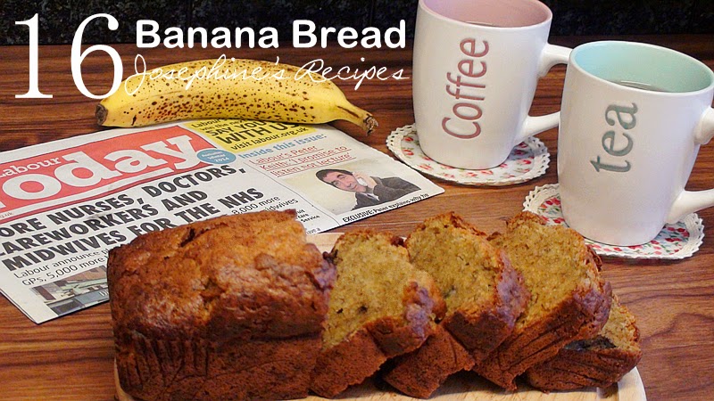 Josephine's Recipes : Banana Chocolate Chip Bread | Banana Chocolate ...
