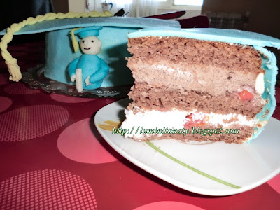 Retete pentru incepatori si nu numai...by Naty: Tort de absolvire