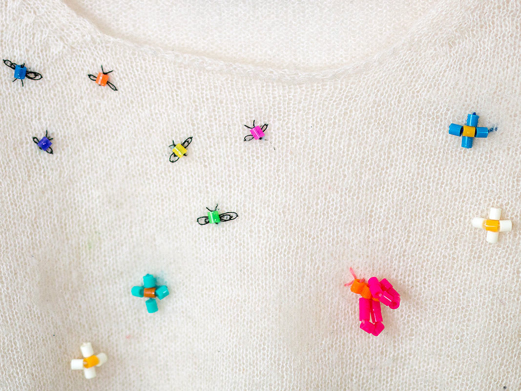 misako mimoko: My new DIY: How-To Perler Bead Embroidery