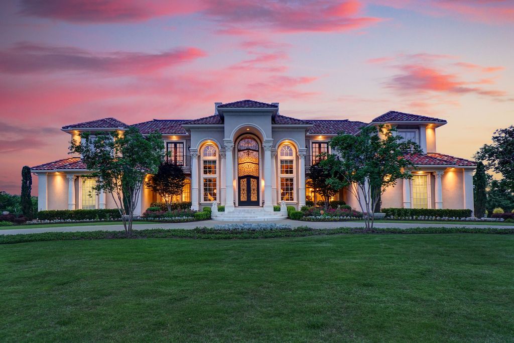 22,000 Square Foot Mediterranean-Style Mega Mansion In Arlington, TX ...