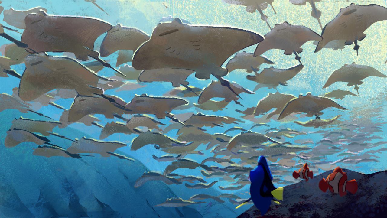 Underwater Worlds Aquarium Research Trips And Hanks Character Design Learn More Finding Dory