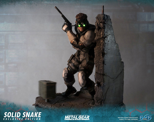 Metal Gear Solid - Solid Snake statue (First 4 Figures)