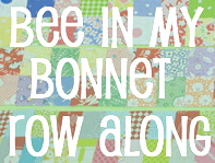 The Bee in my Bonnet Row Along...Quilt Label and a Bee in my Bonnet ...
