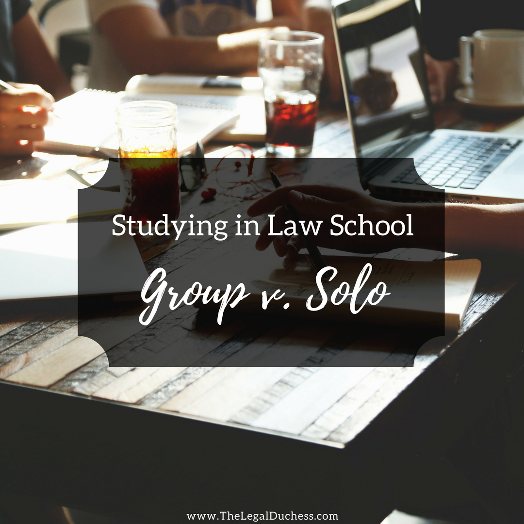 Group or Solo: Pros and Cons of Studying for Law Students - The Legal ...
