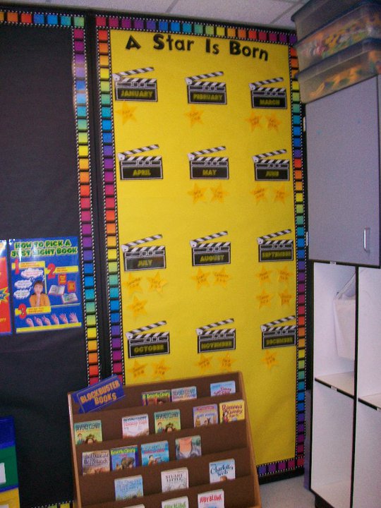 Restaurant Reservation: Hollywood Themed Classroom