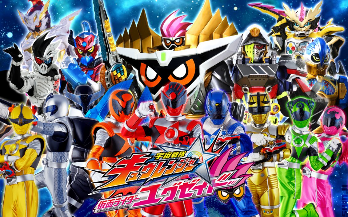 Uchuu Sentai Kyuranger & Kamen Rider EX-AID Summer Movie Teaser - JEFusion