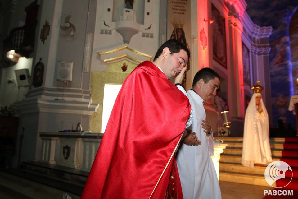 Acolhida do Padre Michael como Vigário Paroquial