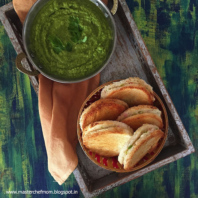 MASTERCHEFMOM: Dahi Sandwich | Hung Curd Sandwich Recipe | After School ...