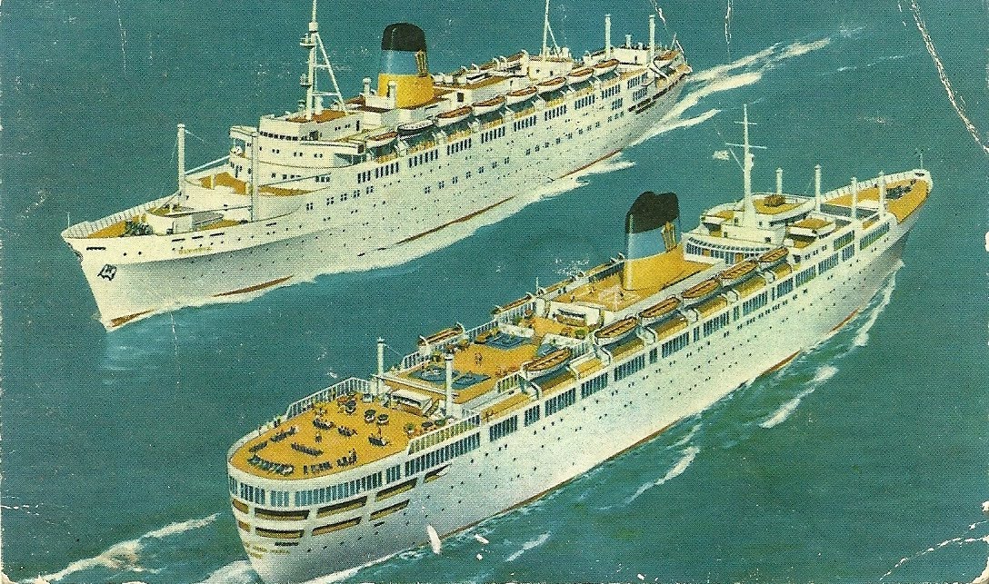 ΑΝΑΜΝΗΣΤΙΚΕΣ ΚΑΡΤΕΣ: ΜΕ ΥΠΕΡΩΚΕΑΝΙΟ ΣΕ ΑΜΕΡΙΚΗ - ΑΥΣΤΡΑΛΙΑ