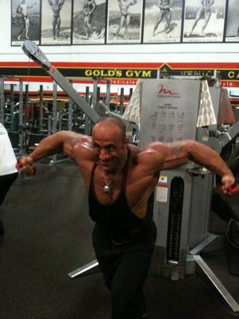 Lebanese bodybuilder Moe Bannout