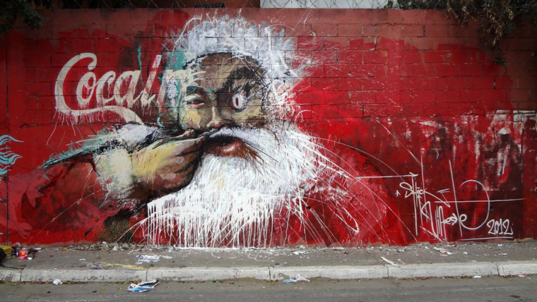 Shock Via oeste - Cocaine cola 2012 / Graffiti Venezuela- graffiti ...
