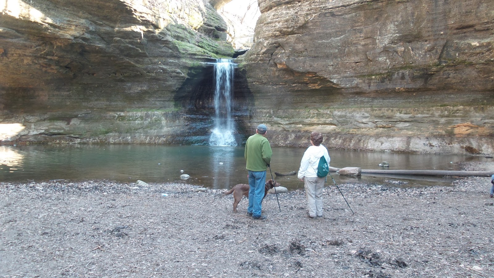 Hike Starved Rock: Matthiessen State Park April 14. 2016