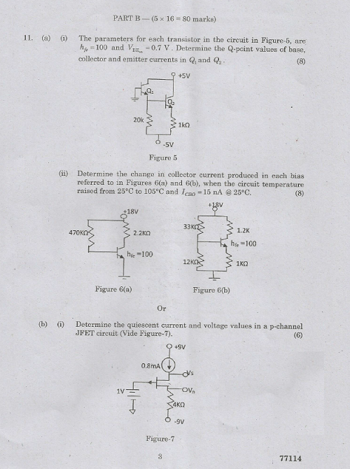 EC6304 Electronic Circuits I April May 2015 Question Paper - University ...