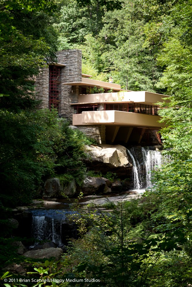 HAPPY MEDIUM STUDIOS: FALLINGWATER: MILL RUN, PENNSYLVANIA
