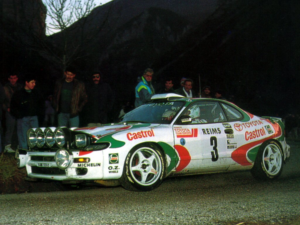 Rally Mania: Toyota Celica Turbo 4WD ST185 tarmac action