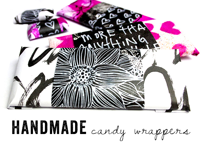 alisaburke: handmade candy wrappers