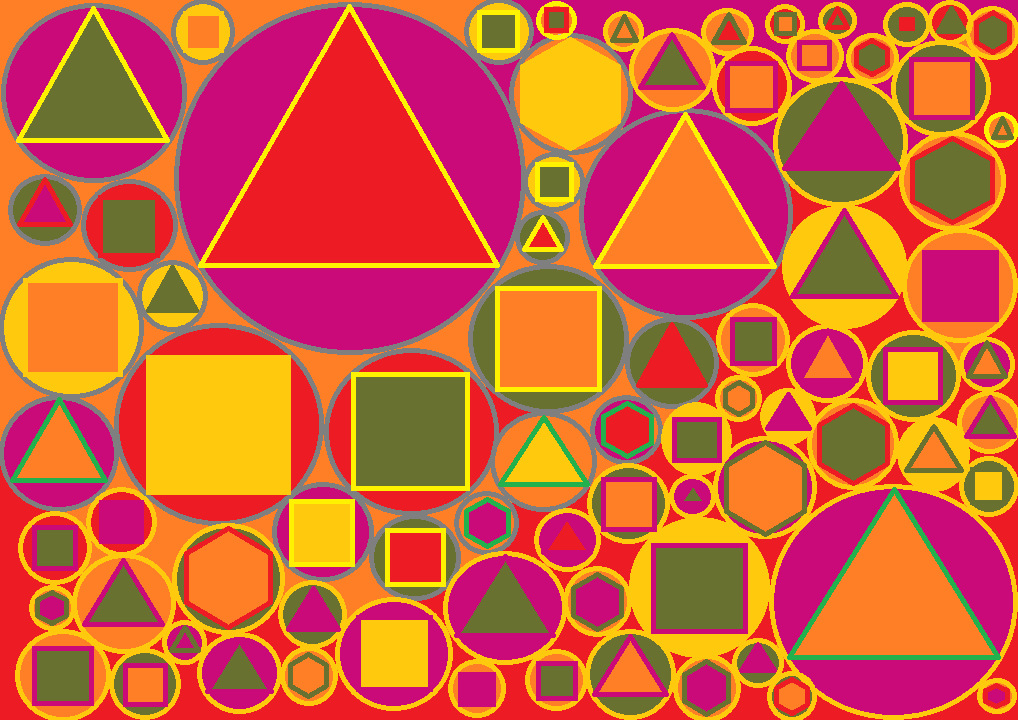 Dibujo Ros: Act_6 Collage de figuras geométricas.