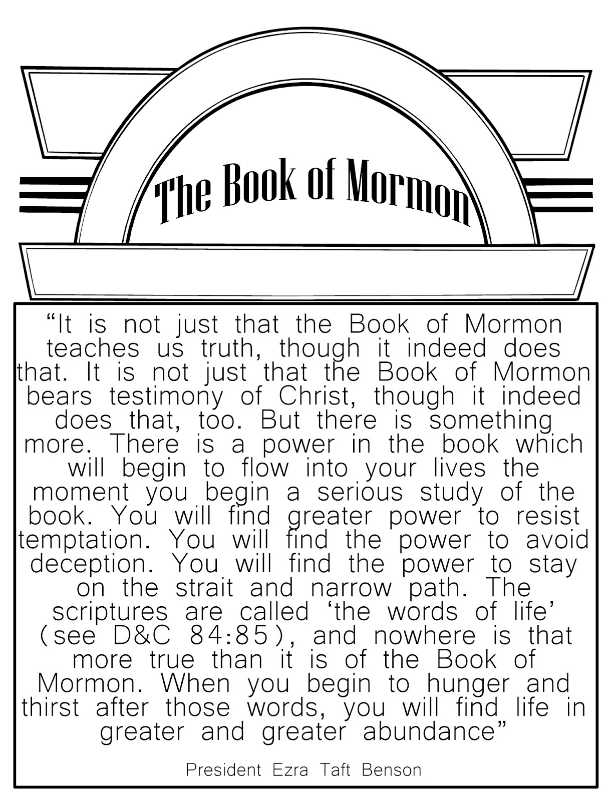 HollysHome - Church Fun: LDS Seminary Book of Mormon Lesson Handouts