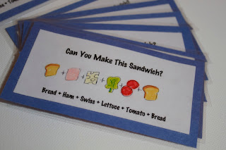 Handmade by Meg K: The Sandwich Game