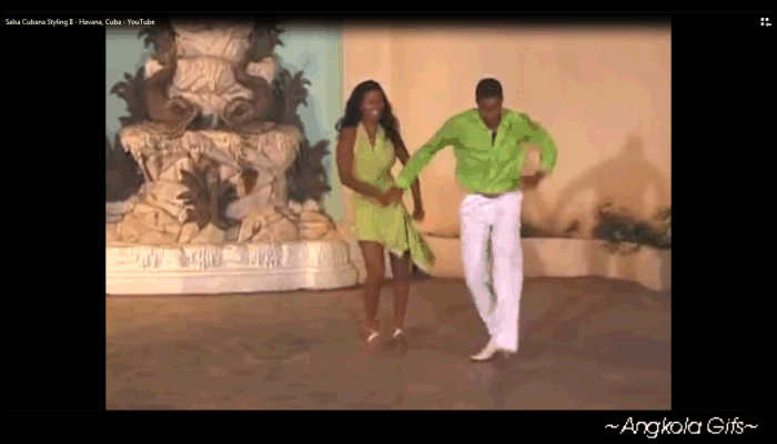 Animation Wallpaper: Animasi Tari Salsa - Gif