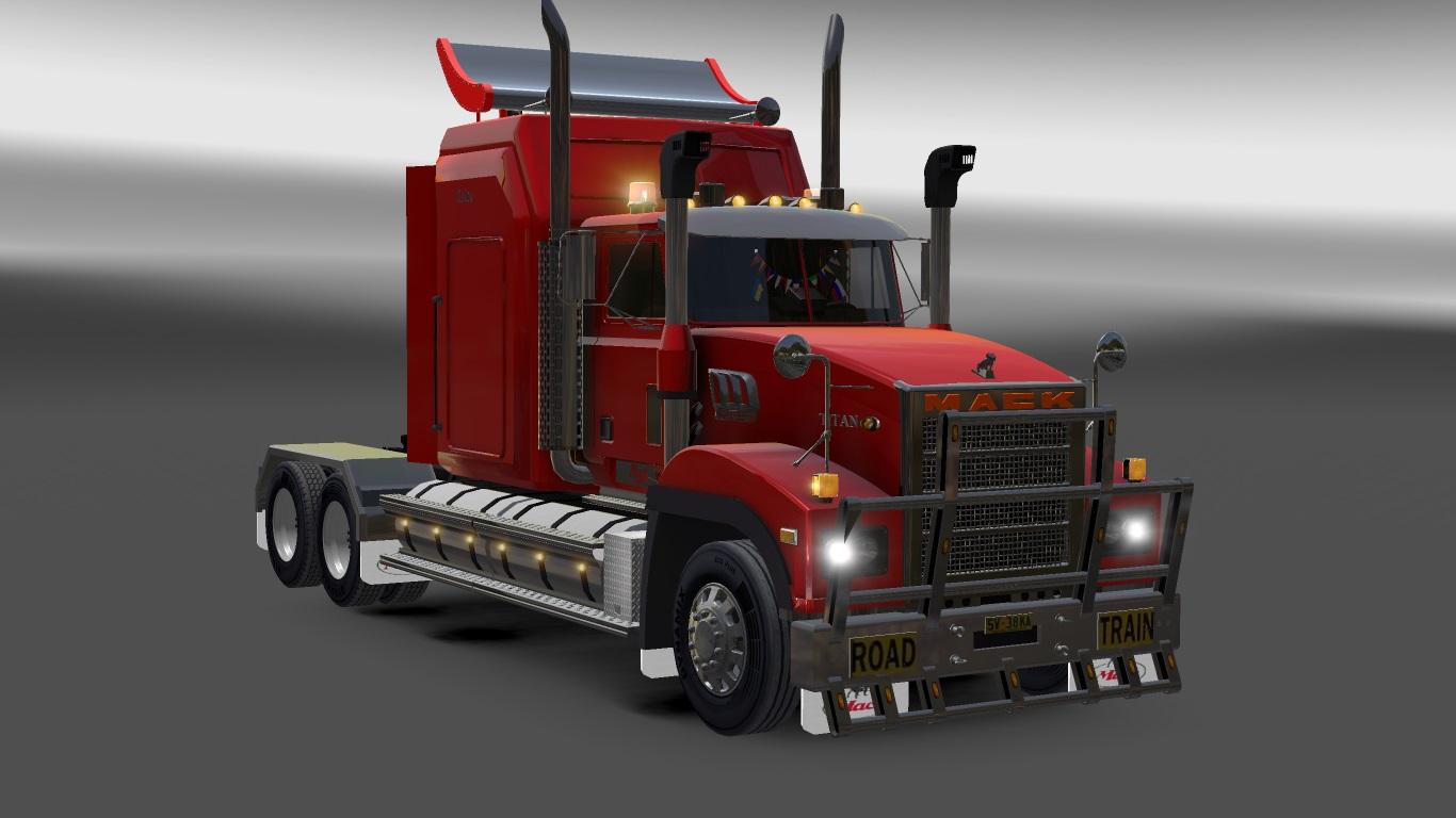 Caminhão Mack Titan V8 V.2.3! - American Truck Simulator Mods - Mods ...