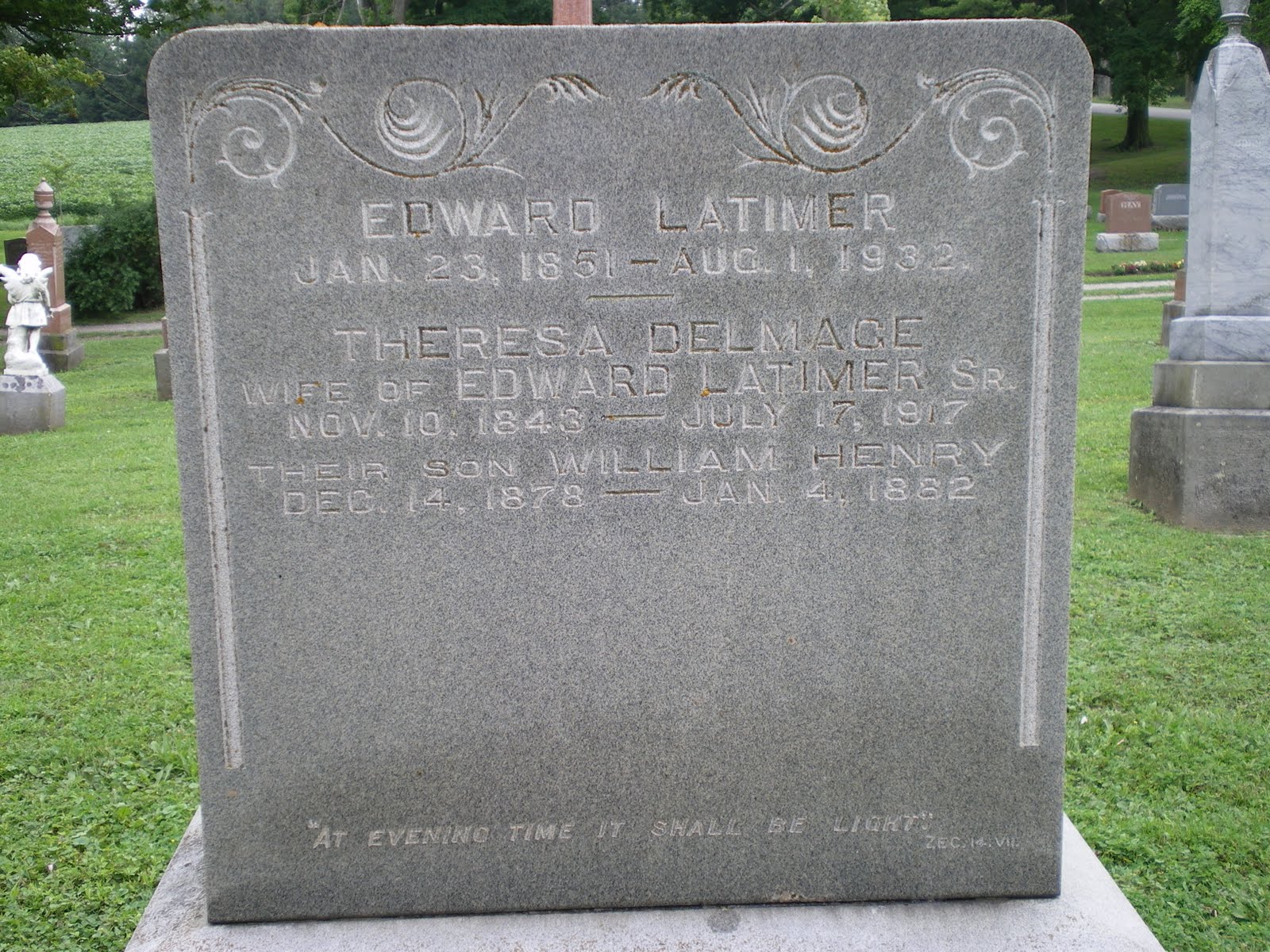 Ian Hadden's Family History: The Obituary of Edward Latimer Sr.