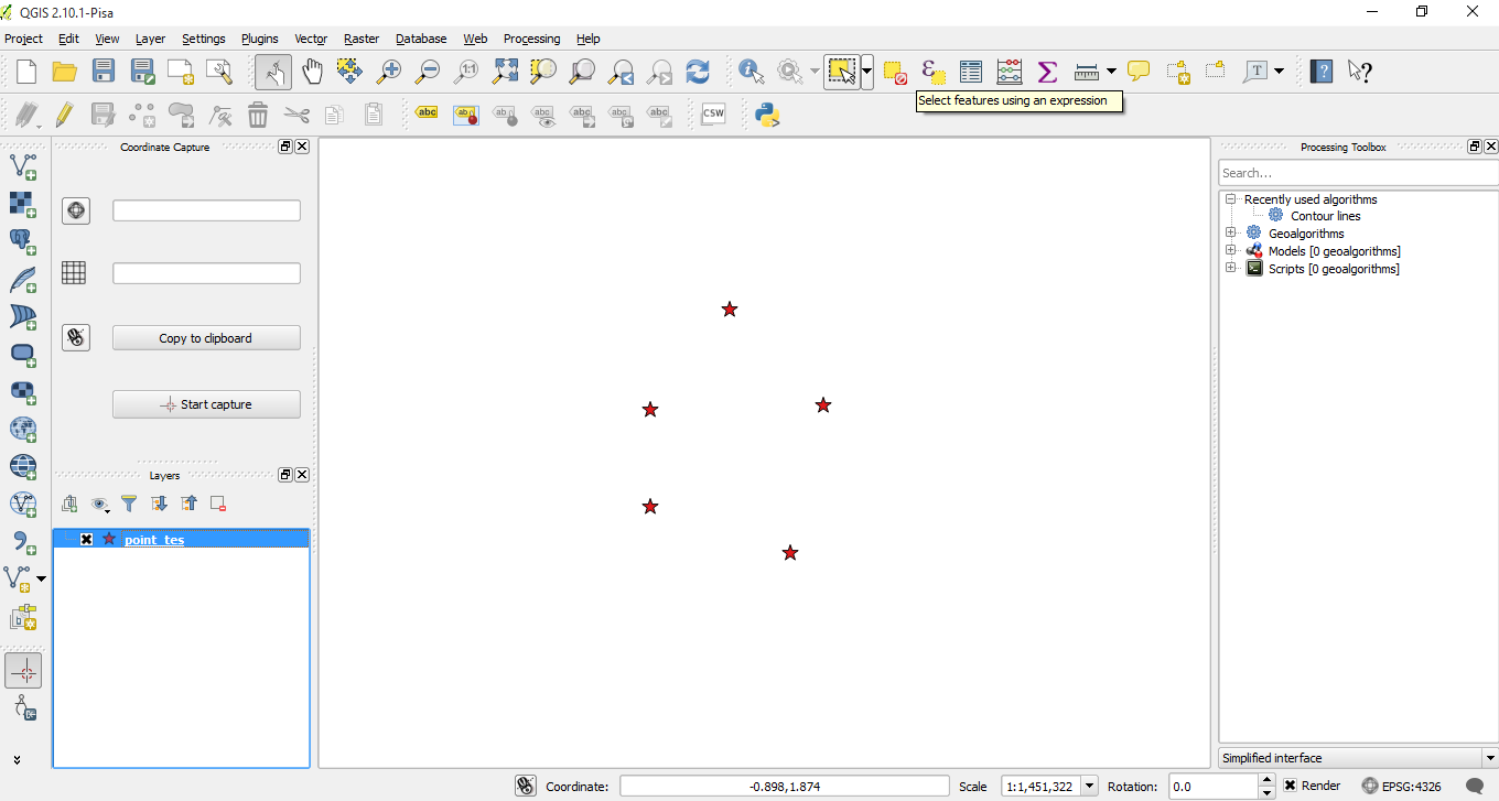 Membuat Shapefile Layer Di Quantum Gis Quantum Gis Tutorial