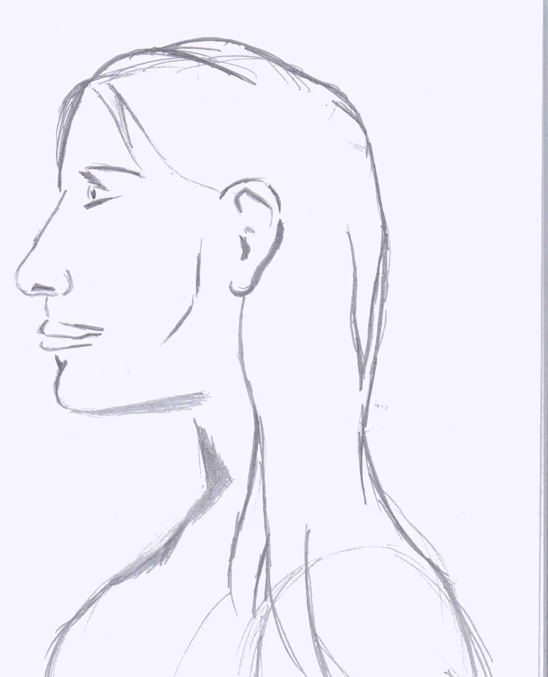 Scolded: Rough character design sketches