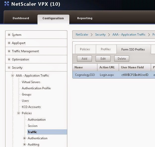 Netscaler Stuff: Netscaler Form SSO
