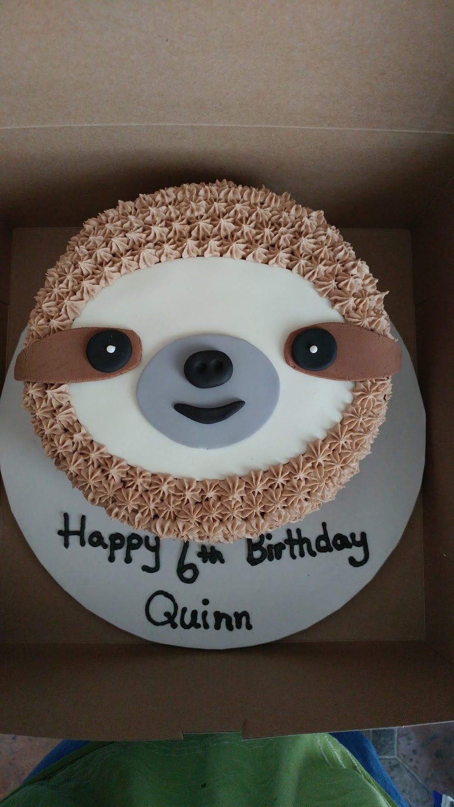 Anna's Confections: Sloth Cake and cupcakes