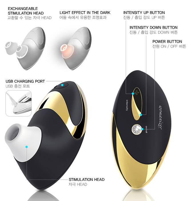 [독일 우머나이저] W500 PRO womanizer-Gold