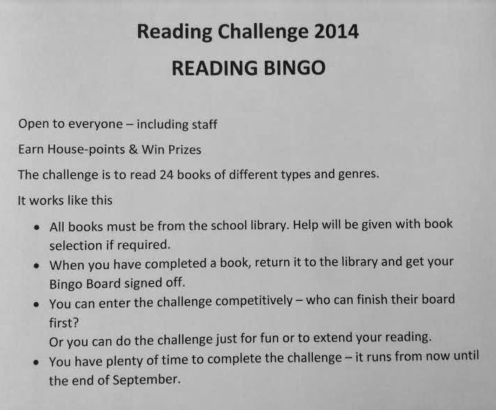 Library Displays Bingo Reading Challenge Library Displays Bingo Reading Challenge