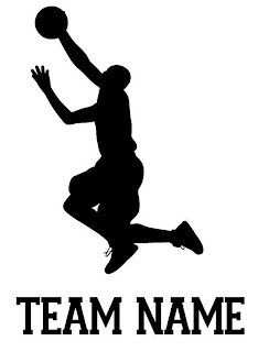 Vinyl By Amy: Basketball Car Decals - Personalized Sport Decals