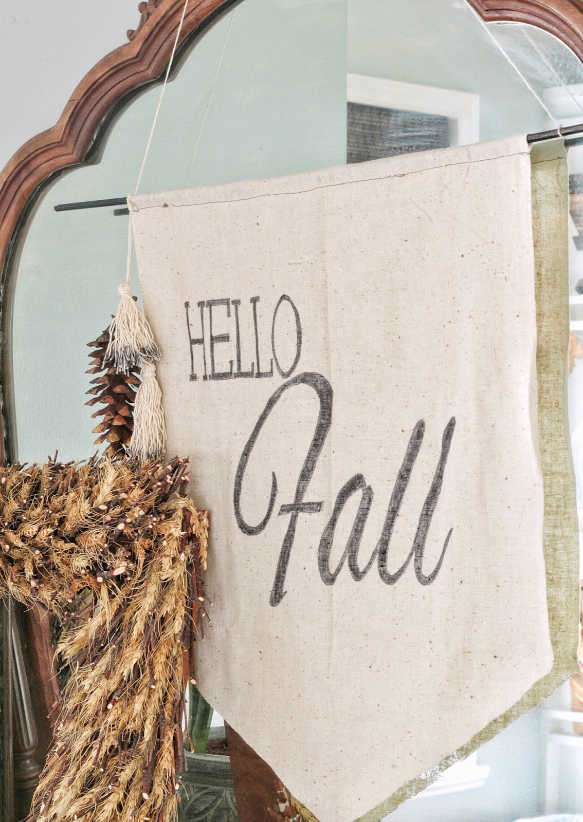 Fabulous Fall Flag - Made by Carli