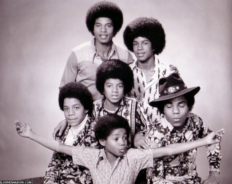 Cartas para Michael: Michael com seus irmãos em 1971