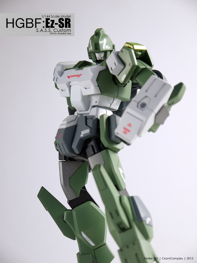 Custom Build: HGBF 1/144 Gundam Ez-SR "SASS Custom"